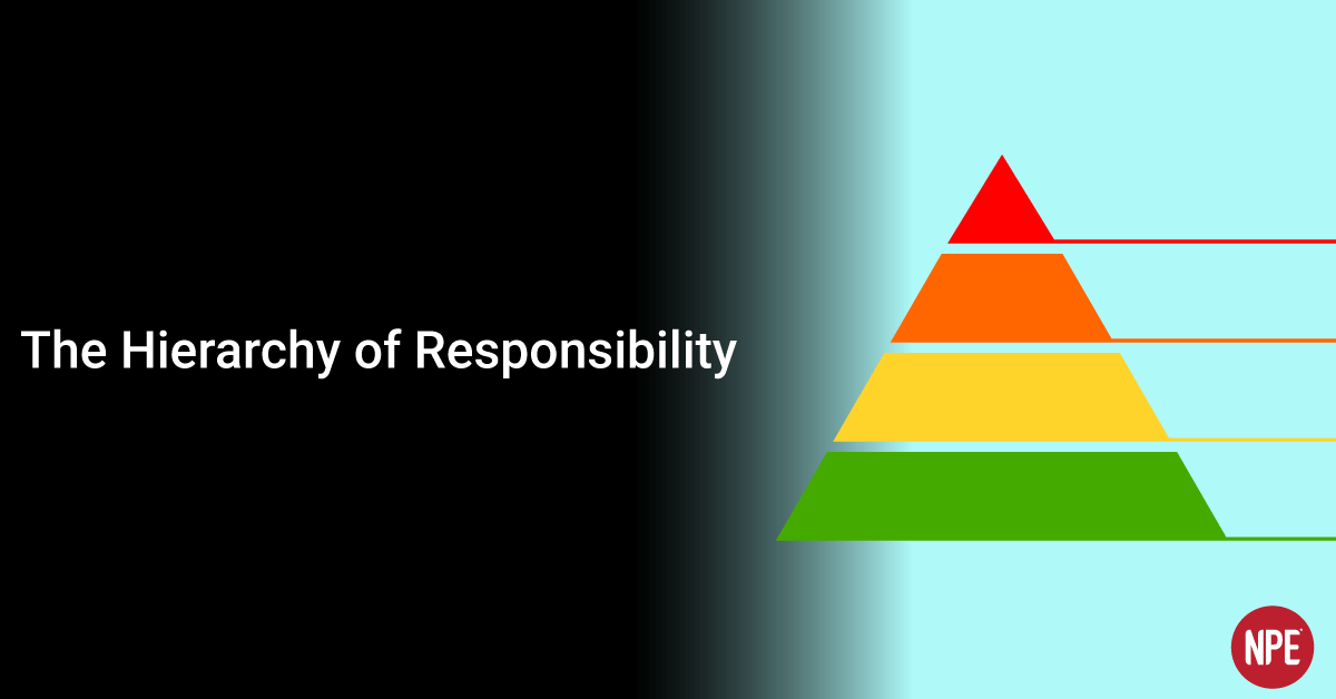 The Hierarchy of Responsibility : NPE Fitness